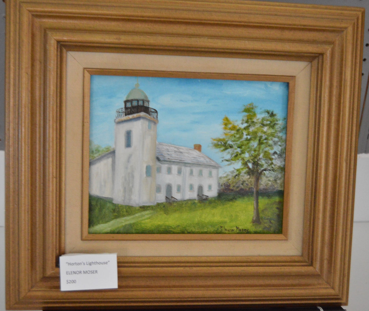 Horton's Lighthouse Southold by Eleanor Moser – OldTownGuild